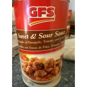 GFS Sweet & Sour Sauce: Calories, Nutrition Analysis & More | Fooducate