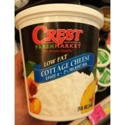 Crest Fresh Market Cottage Cheese: Calories, Nutrition Analysis & More ...