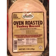 Sprouts Farmers Market Oven Roasted Turkey Breast: Calories, Nutrition ...