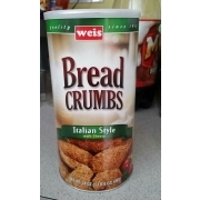 Weis Bread Crumbs, Italian Style: Calories, Nutrition Analysis & More ...