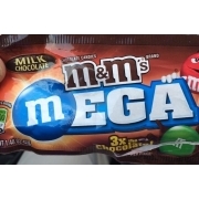 M&M's Mega Chocolate Candies, Milk Chocolate: Calories, Nutrition ...