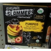 Kids Gourmet Organic Slammers, Superfood Snack: Calories, Nutrition ...
