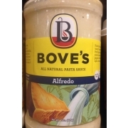 Bove's All Natural Pasta Sauce, Alfredo: Calories, Nutrition Analysis ...