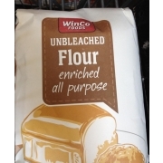 Winco Foods Flour, Unbleached, Enriched All Purpose: Calories ...