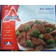 Atkins Beef Merlot: Calories, Nutrition Analysis & More | Fooducate