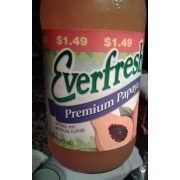 Everfresh Premium Papaya Juice: Calories, Nutrition Analysis & More | Fooducate