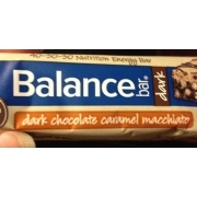 Balance Bar Dark Chocolate Caramel Macchiato: Calories, Nutrition ...