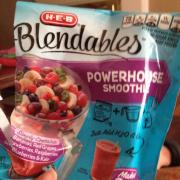 User added: HEB Blendables, Powerhouse smoothie: Calories, Nutrition ...