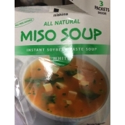 Mishima Miso Soup, White: Calories, Nutrition Analysis & More | Fooducate