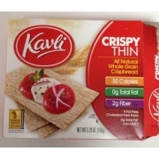Kavli Crispbread, Crispy Thin: Calories, Nutrition Analysis & More ...