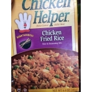 Chicken Helper Fried Rice, Rice And Seasoning Mix: Calories, Nutrition ...