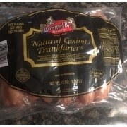 Hummel Bros Natural Casing Frankfurters: Calories, Nutrition Analysis ...