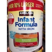 Kirkland Signature Infant Formula With Iron: Calories, Nutrition ...