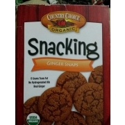 Country Choice Organic Snacking Ginger Snaps: Calories, Nutrition ...