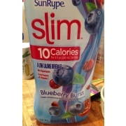 SunRype Slim A Low Calorie Beverage, Blueberry Burst: Calories ...