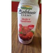 User added: Bolthouse Farms Multi-V Goodness: Calories, Nutrition ...