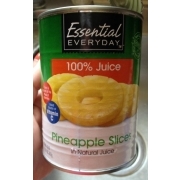 Essential Everyday 100% Juice, Pineapple Slices In Natural Juice ...