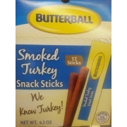 Butterball Smoked Turkey Snack Sticks: Calories, Nutrition Analysis ...