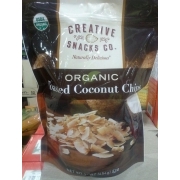 Creative Snacks Co Organic Toasted Coconut Chips: Calories, Nutrition ...