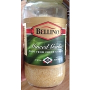 Bellino Minced Garlic, Made From Fresh Garlic: Calories, Nutrition ...