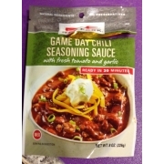 Red Fork Game Day Chili Seasoning Sauce With Fresh Tomato And Garlic ...