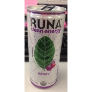 Runa Clean Energy, Berry: Calories, Nutrition Analysis & More | Fooducate