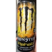Monster Rehab, Tea Plus Lemonade Plus Energy Non Carbonated: Calories ...