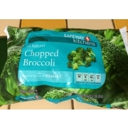 Safeway Kitchens All Natural Chopped Broccoli: Calories, Nutrition ...