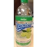 Meijer Crystal Quenchers Sparkling Water, Key Lime: Calories, Nutrition ...
