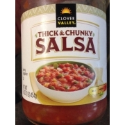 Clover Valley Thick & Chunky Salsa: Calories, Nutrition Analysis & More ...