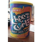 Brim's Cheez Curls: Calories, Nutrition Analysis & More | Fooducate
