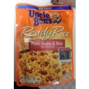 Uncle Ben's Ready Rice, Pinto Beans & Rice, Mexican Style: Calories ...