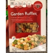 Hannaford Garden Ruffles, Pasta: Calories, Nutrition Analysis & More ...