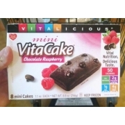 Vitalicious Mini VitaCake, Chocolate Raspberry: Calories, Nutrition ...
