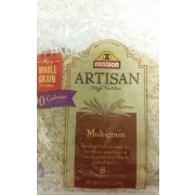 Mission Artisan Style Tortillas, Multigrain: Calories, Nutrition ...
