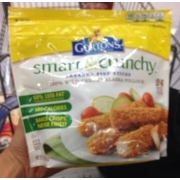 Gortons Smart Crunchy, Breaded Fish Sticks: Calories, Nutrition ...