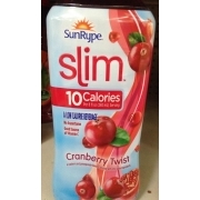 SunRype Slim, Cranberry Twist: Calories, Nutrition Analysis & More ...