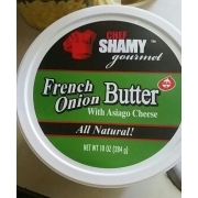 Chef Shamy Gourmet French Onion Butter With Asiago Cheese: Calories ...