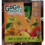 Materne GoGo Squeez Fruit & Veggiez: Calories, Nutrition Analysis ...