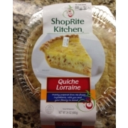 ShopRite Kitchen Quiche Lorraine: Calories, Nutrition Analysis & More ...