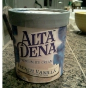 Alta Dena Ice Cream, French Vanilla: Calories, Nutrition Analysis ...