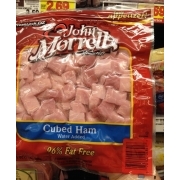 John Morrell Ham, Cubed: Calories, Nutrition Analysis & More | Fooducate
