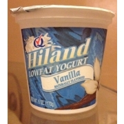 Hiland Lowfat Yogurt, Vanilla: Calories, Nutrition Analysis & More ...