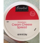 Essential Everyday Strawberry Cream Cheese Spread: Calories, Nutrition ...