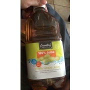Essential Everyday 100% Juice, White Grape Juice: Calories, Nutrition ...