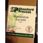 Standard Process Magnesium Lactate: Calories, Nutrition Analysis & More ...