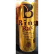 Bing Raz Made With Raspberry Juice: Calories, Nutrition Analysis & More ...