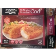 Trident Seafoods 10 Grain Breaded Cod: Calories, Nutrition Analysis ...