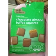 Gold Emblem Chocolate Almond Toffee Squares: Calories, Nutrition ...