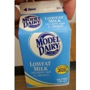 Model Dairy Milk, Lowfat, Grade A: Calories, Nutrition Analysis & More ...